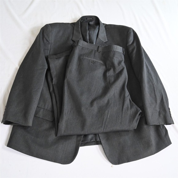 Suits & Blazers | Linea Uomo Modern Fit 56r 48x3 Gray 100 Wool Mens ...